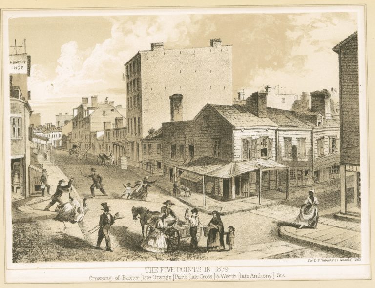 Scenes from New York City’s Five Points slum – Gregory Crouch